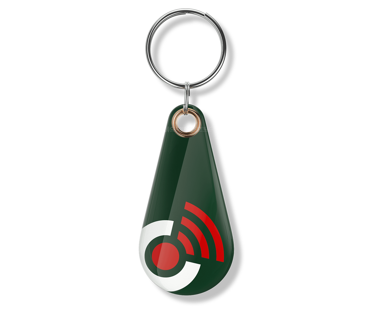 Epoxy Thin Key Fob (Style 12) | RFID Key Blank - CloneMyKey