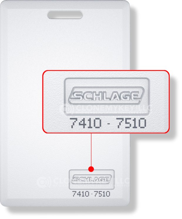 Schlage Proximity Key Card Copying Options | RFID Key - CloneMyKey